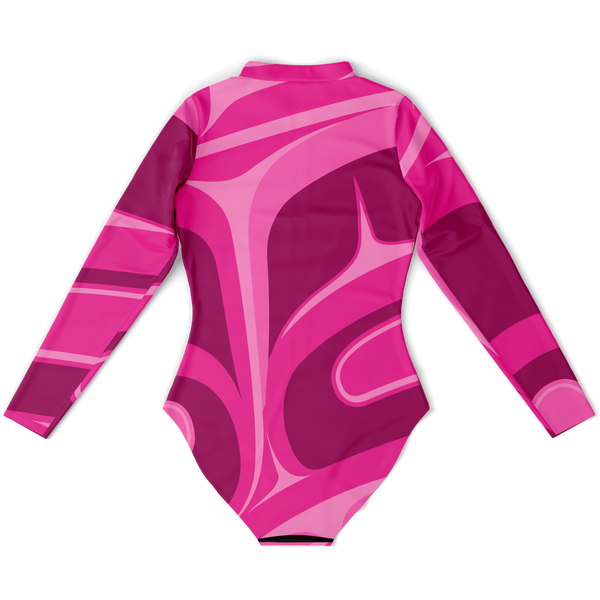Fuchsia Body Suit – Alano Edzerza Art